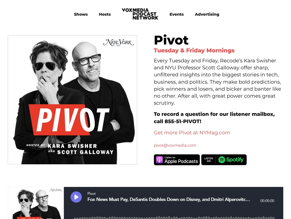 Top 20 Tech Podcasts (2024)