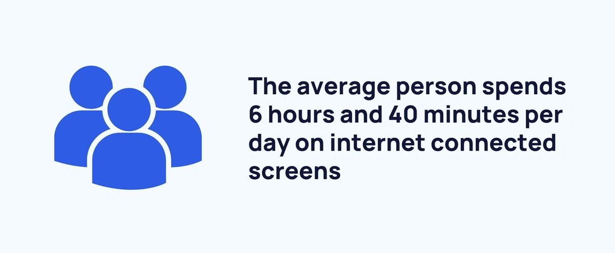Alarming Average Screen Time Statistics (2024)