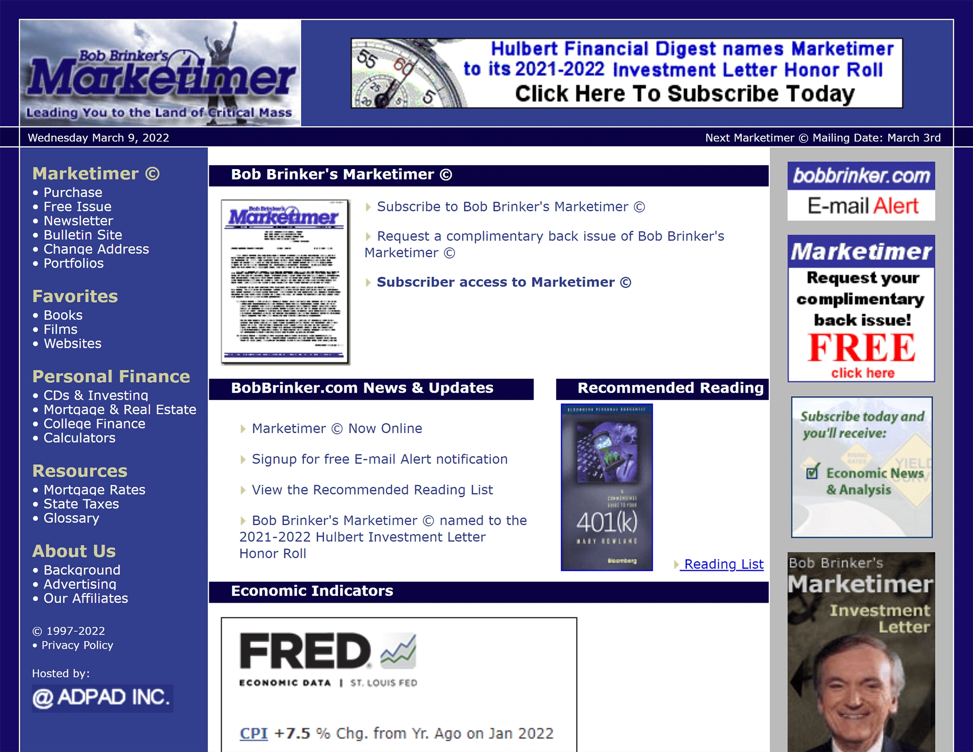 Top 25 Investing Newsletters for 2023