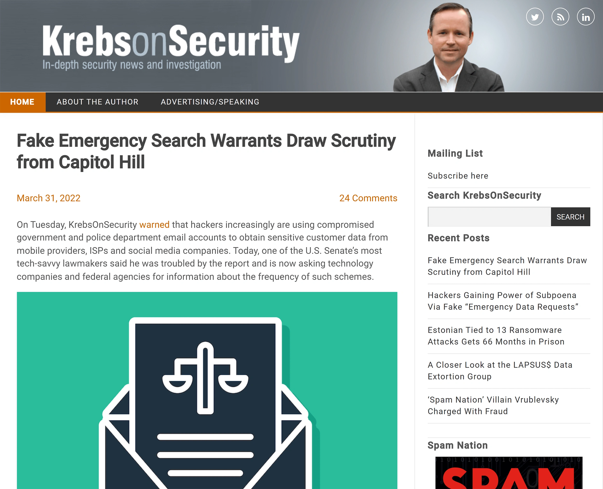 Top 25 Cybersecurity Newsletters for 2022
