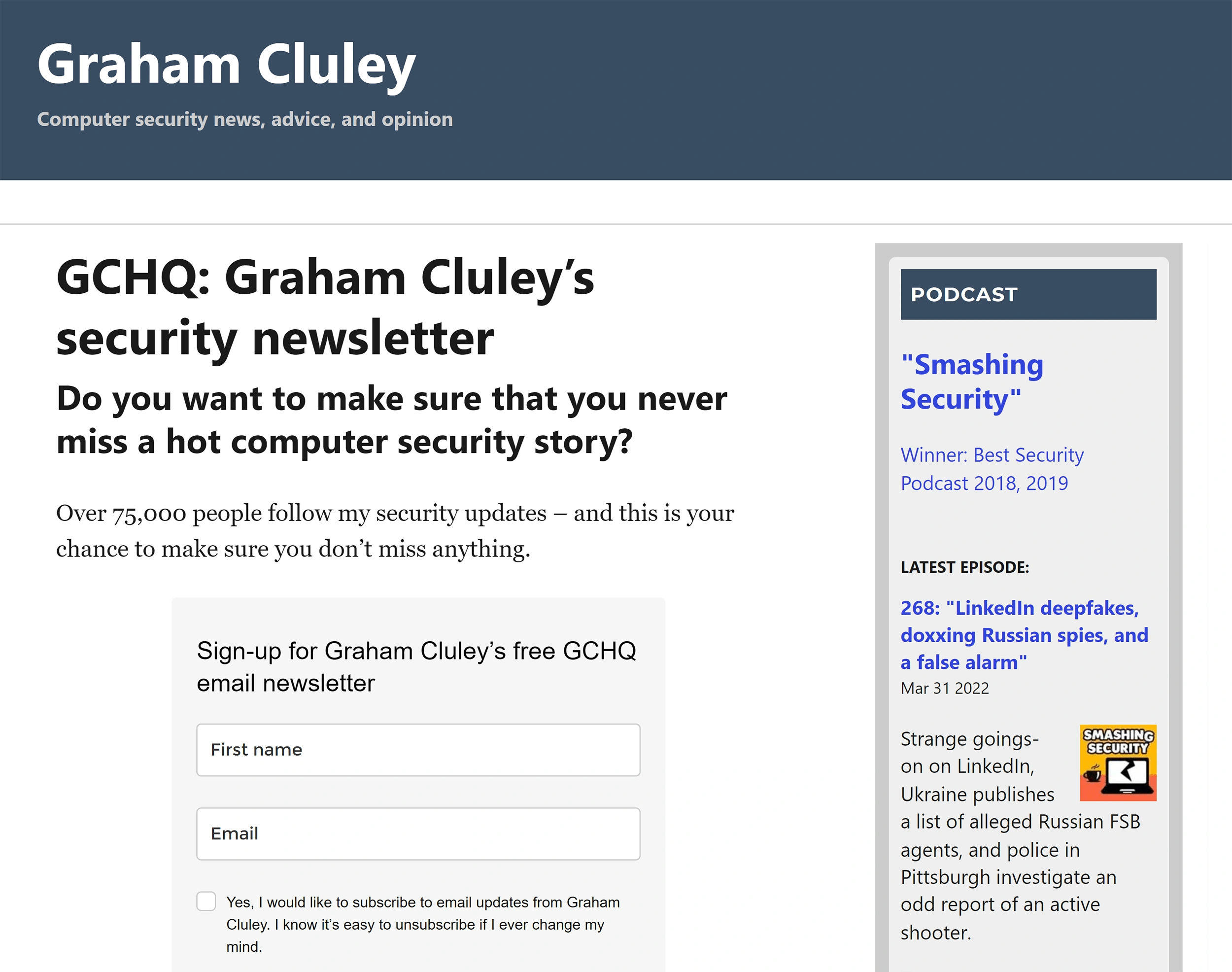 Top 25 Cybersecurity Newsletters for 2022