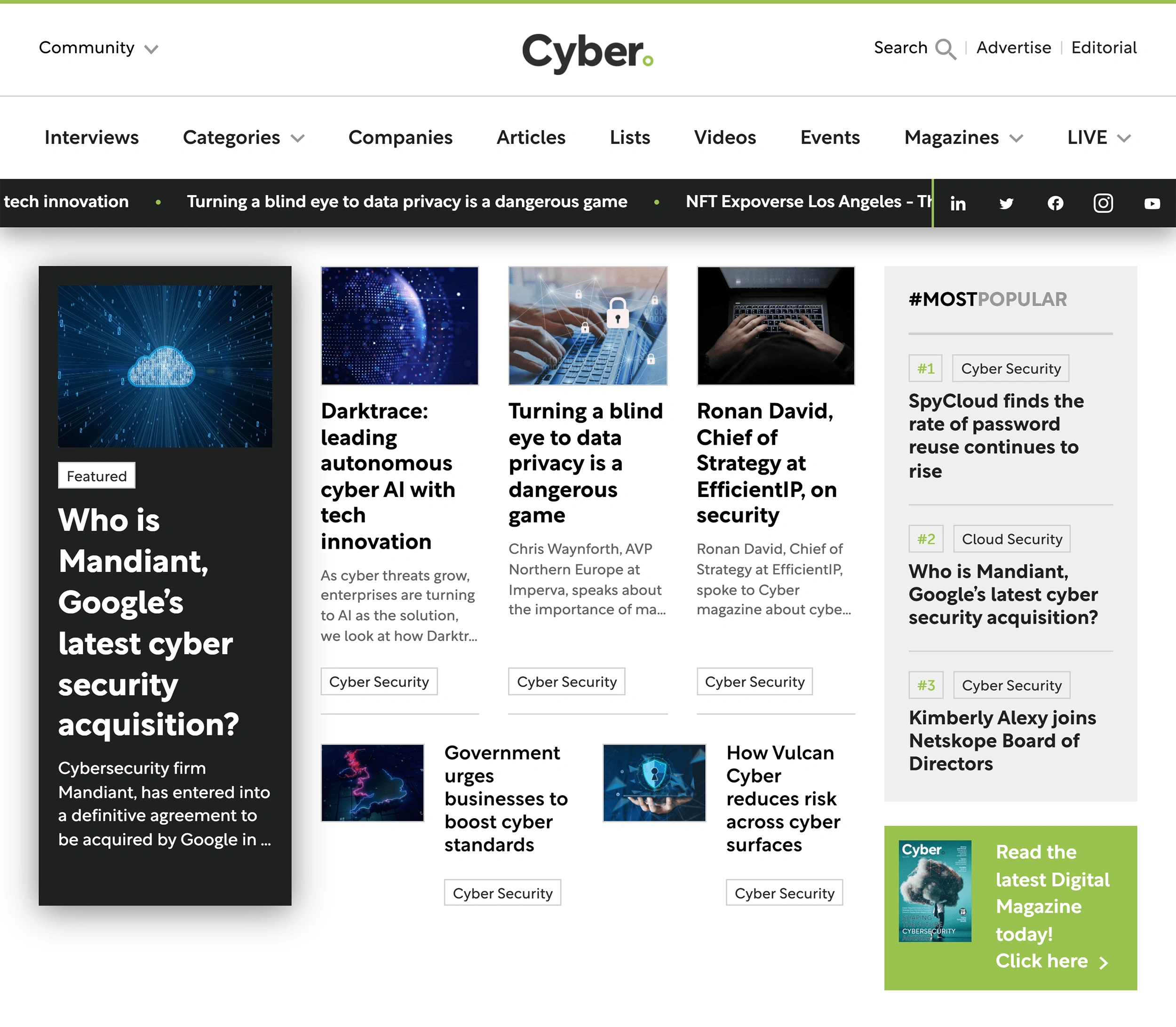 Top 25 Cybersecurity Newsletters for 2022