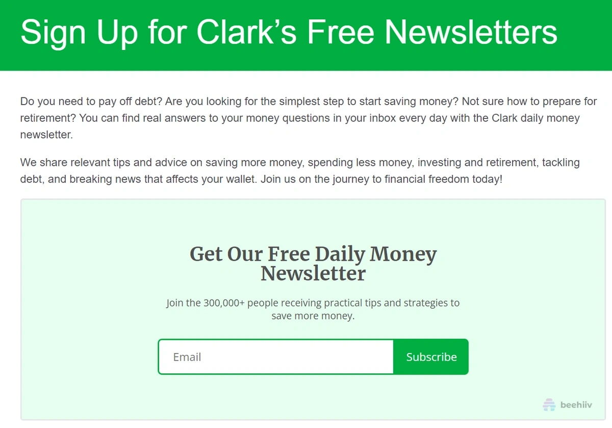 Top 25 Finance Newsletters (2024)