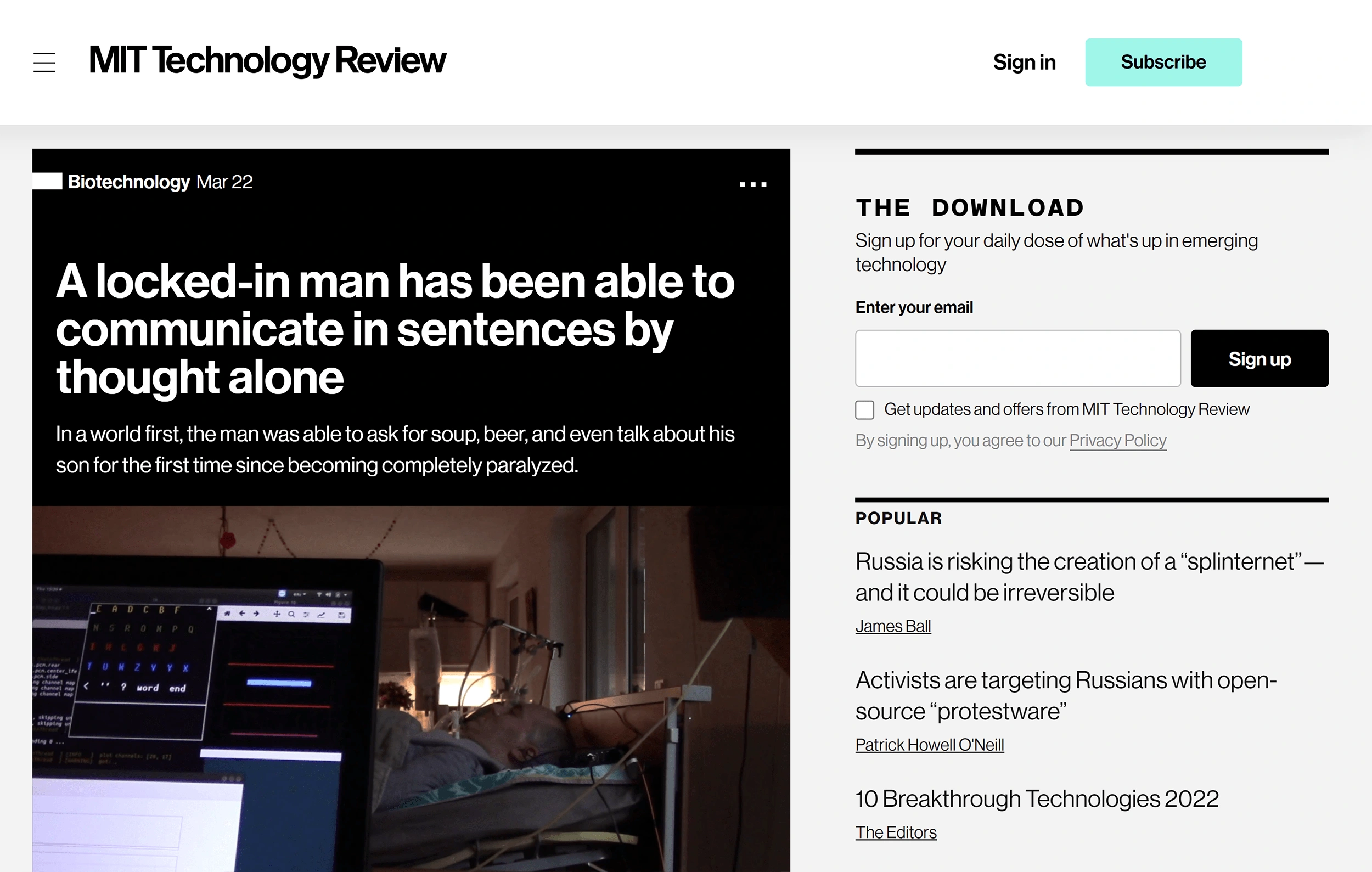 Top 25 Tech Newsletters (2022)