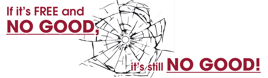 Free' & 'No Good' is Still NO GOOD! - Sonny's Enterprises