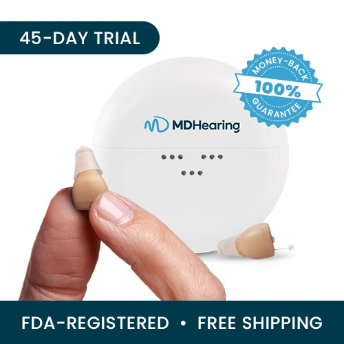 Shop the MDHearing® NEO - Tiny Rechargeable Hearing Aid