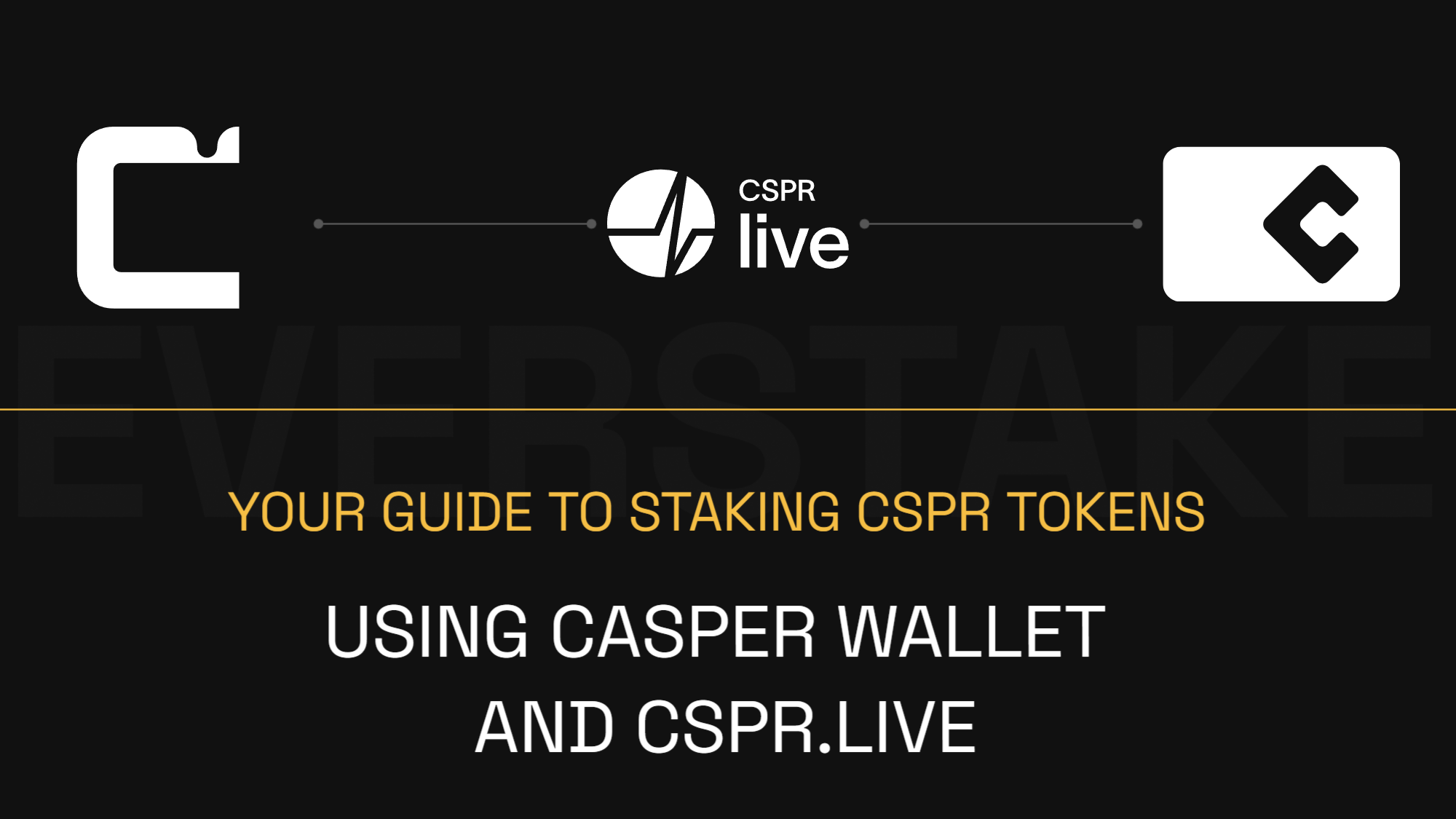 How to Stake Casper (CSPR) via Casper Wallet and CSPR.live | Everstake Blog