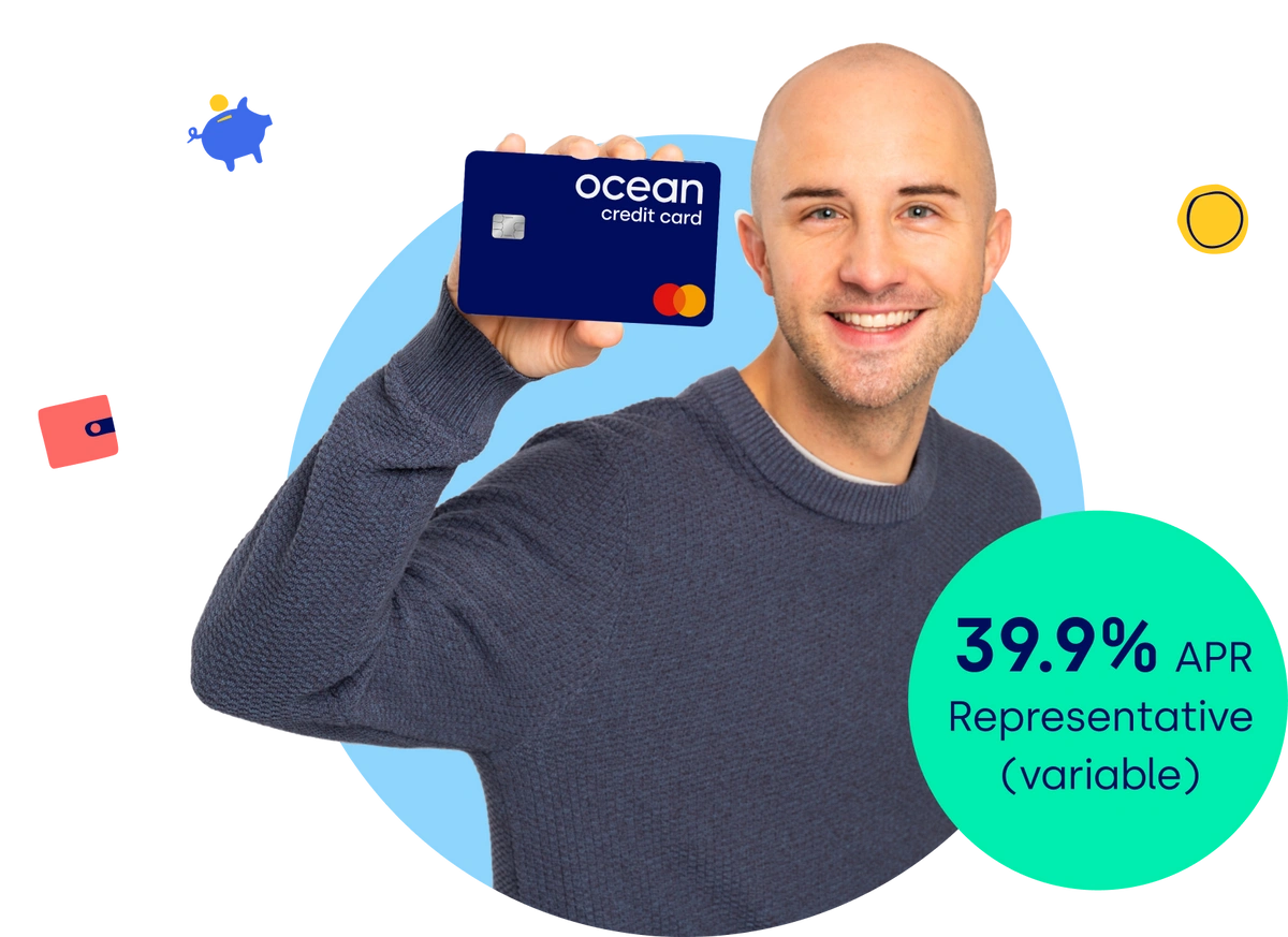 Credit cards for bad credit | Ocean Finance®