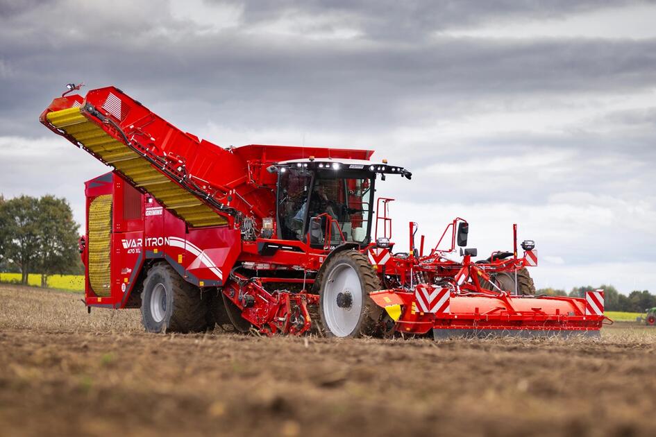 VARITRON 470 XL – four‐row harvesting technology in a new dimension ...