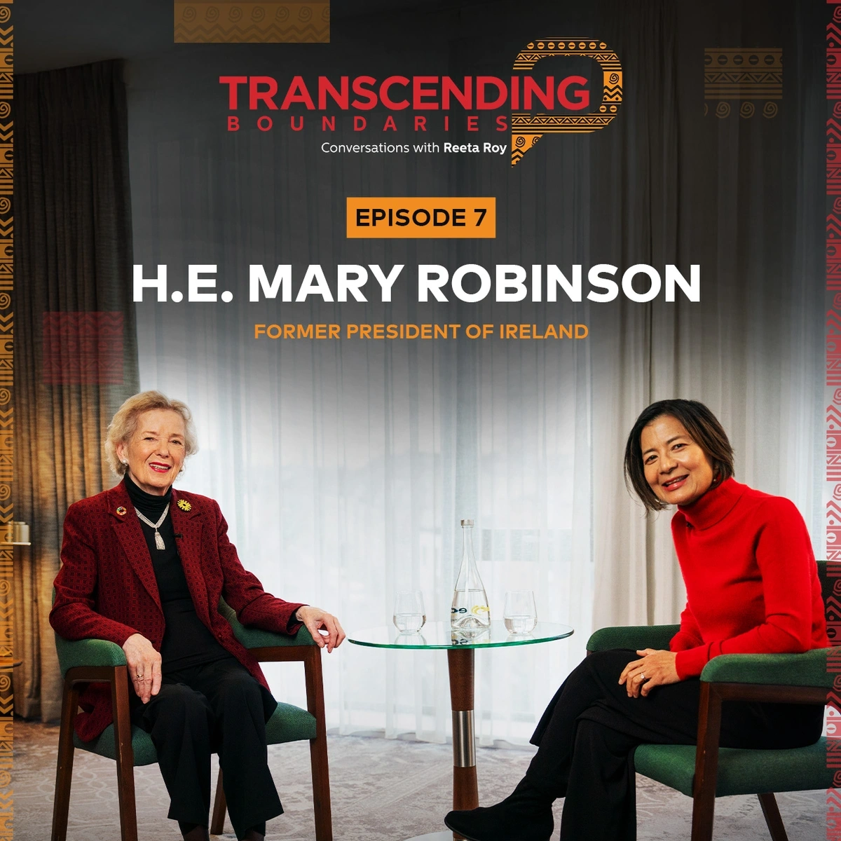 Transcending Boundaries Podcast With Guest H.E. Mary Robinson ...