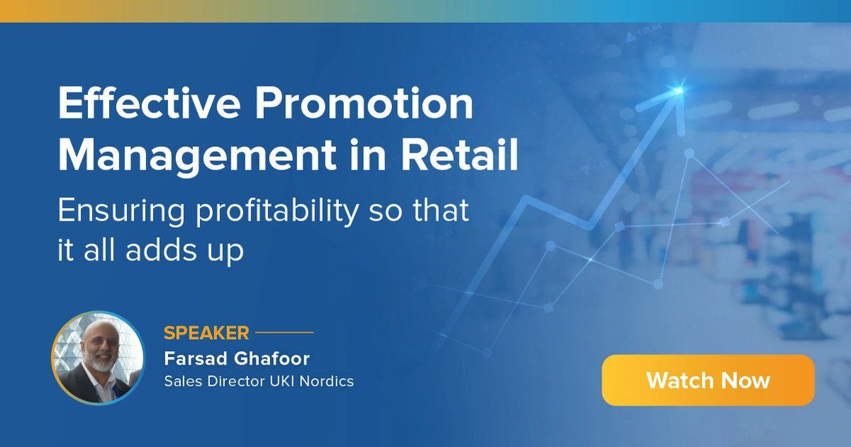 Effective Promotion Management in Retail