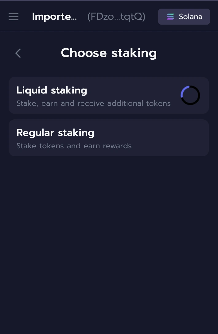 Blog | How to Stake Solana SOL using Nightly Wallet