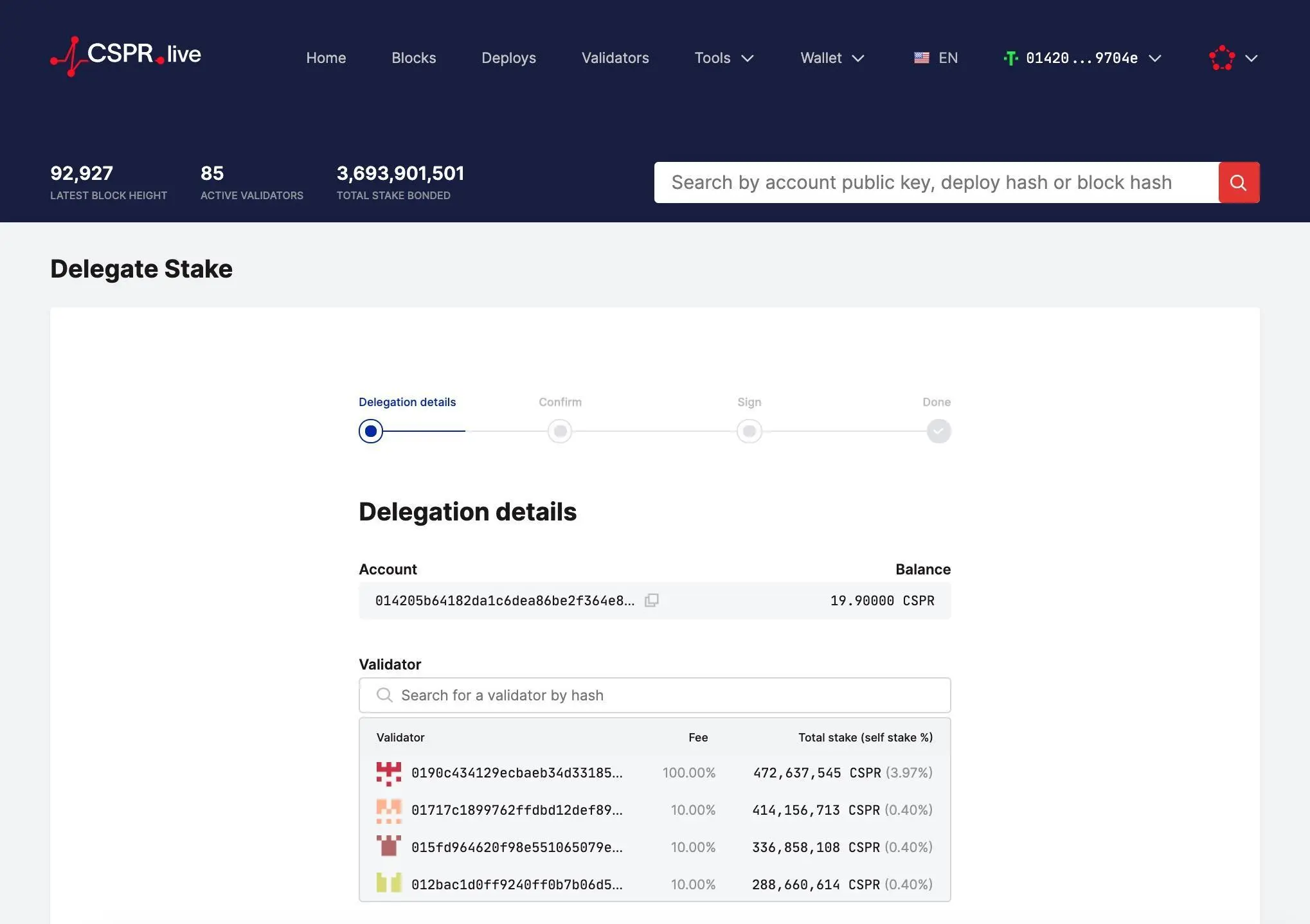 Blog | How to stake Casper (CSPR) using the Casper Signer Chrome extension