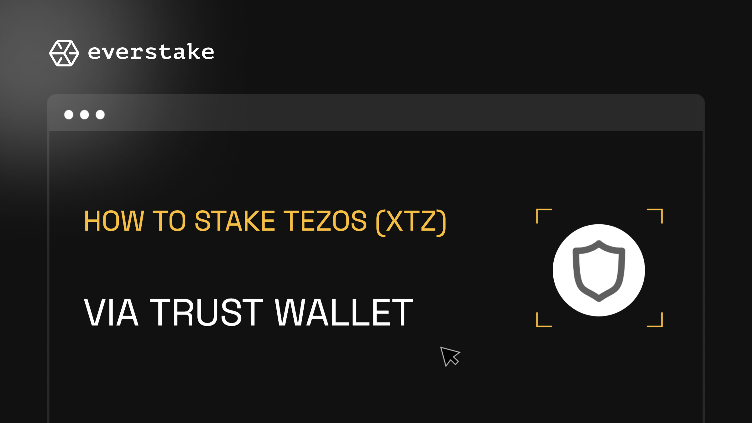 How to stake Tezos (XTZ) via Trust Wallet | Everstake Blog How to stake Tezos (XTZ) via Trust Wallet | Everstake Blog