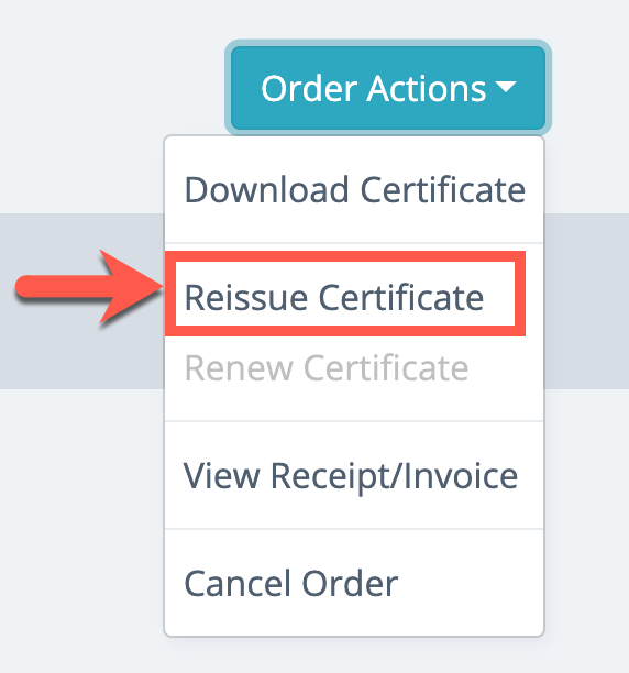 SSL Certificate Reissues and Replacements