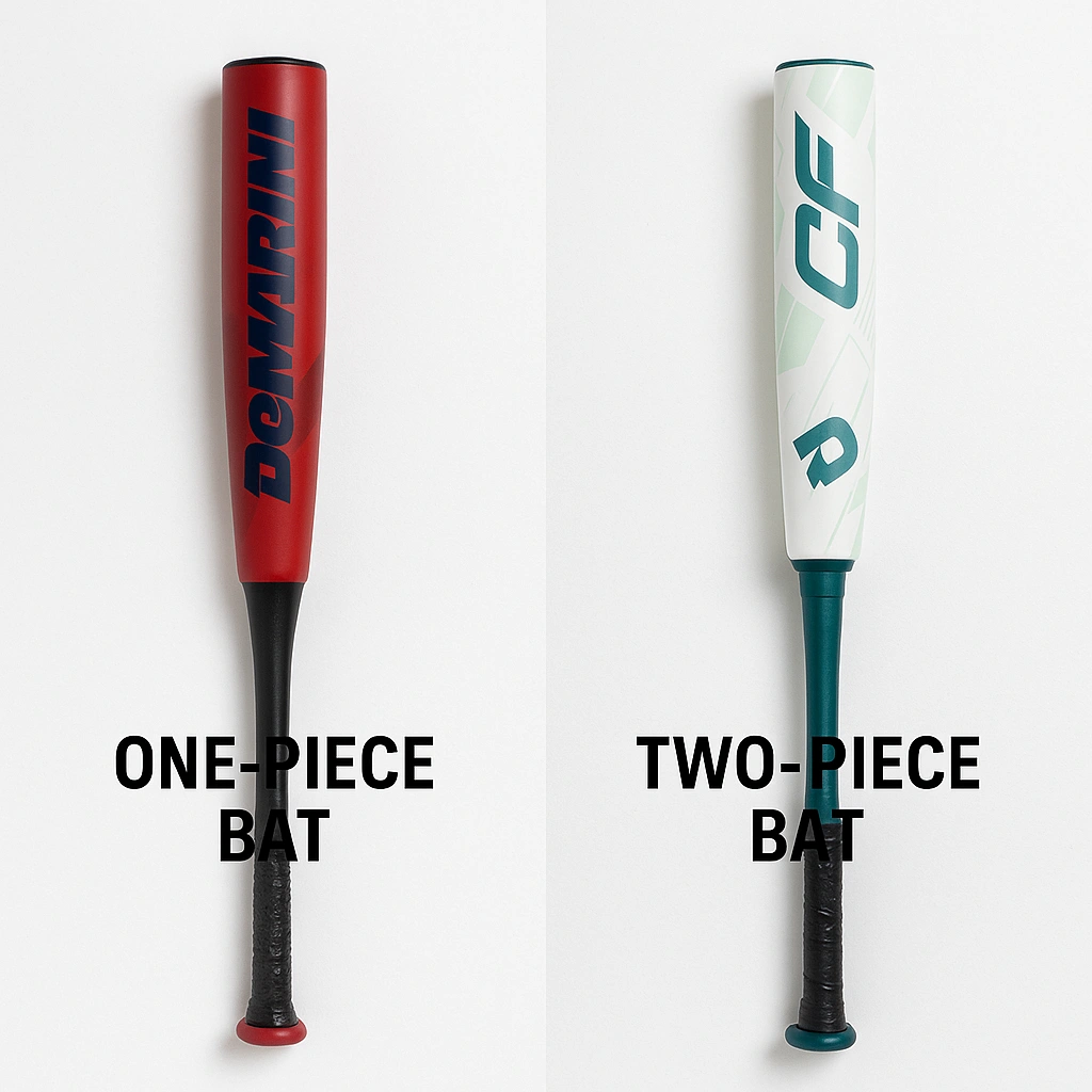 One-Piece vs Two-Piece Bats: The Complete Guide | SidelineSwap Blog
