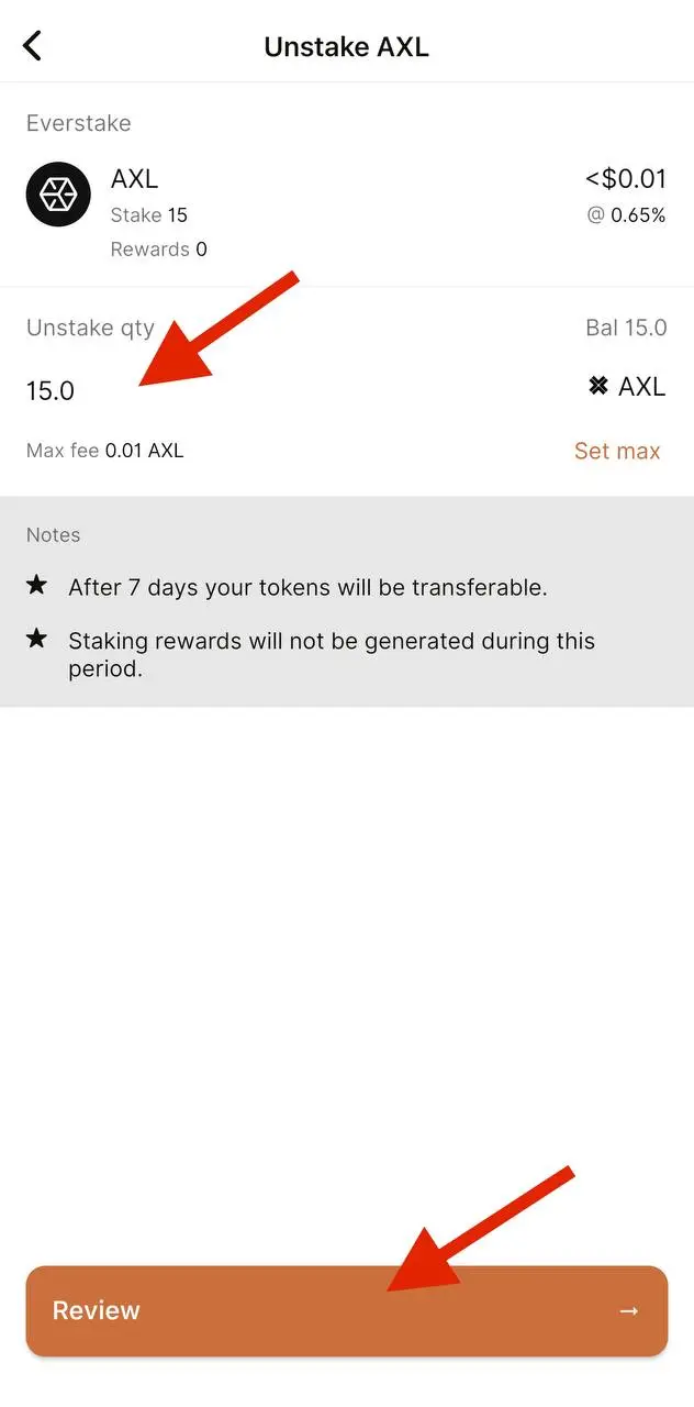 Blog | How to Stake Axelar (AXL) using Frontier Wallet