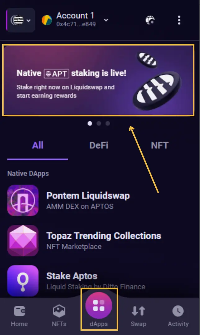 Blog | How to Stake Aptos Via Pontem Wallet