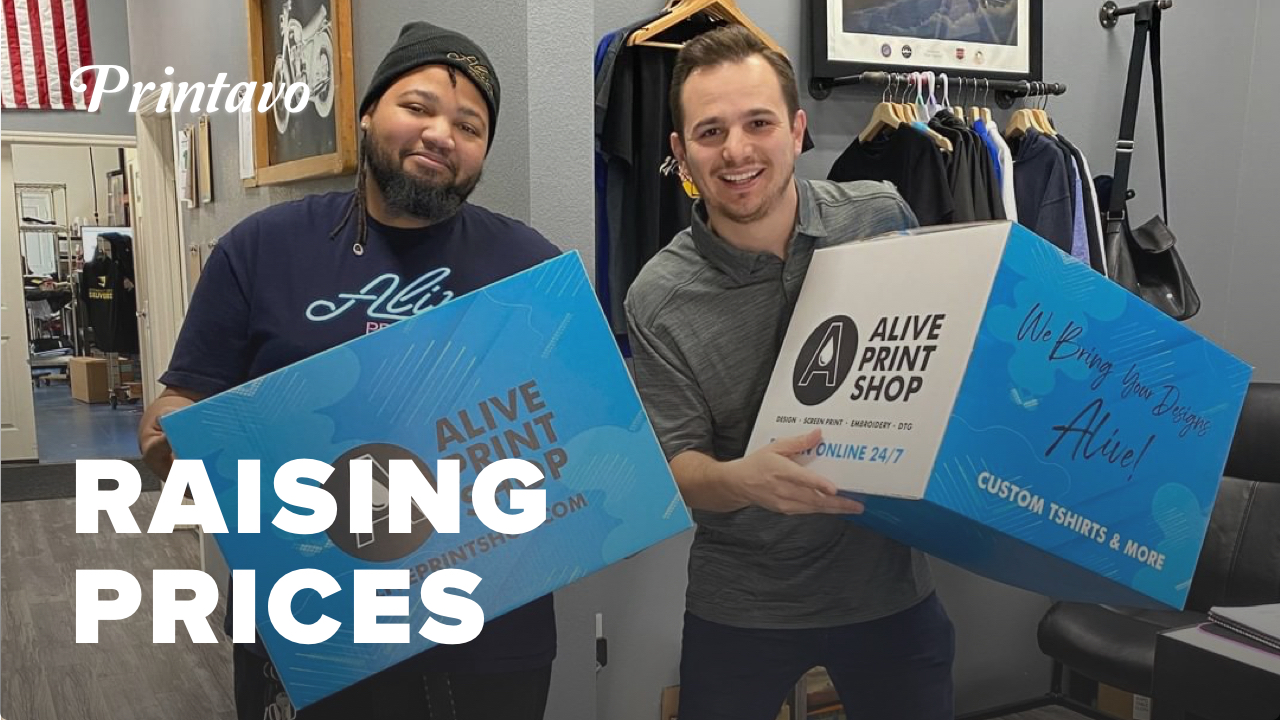 Raising Your Screen Printing Prices and Crushing Sales With Alive Print ...
